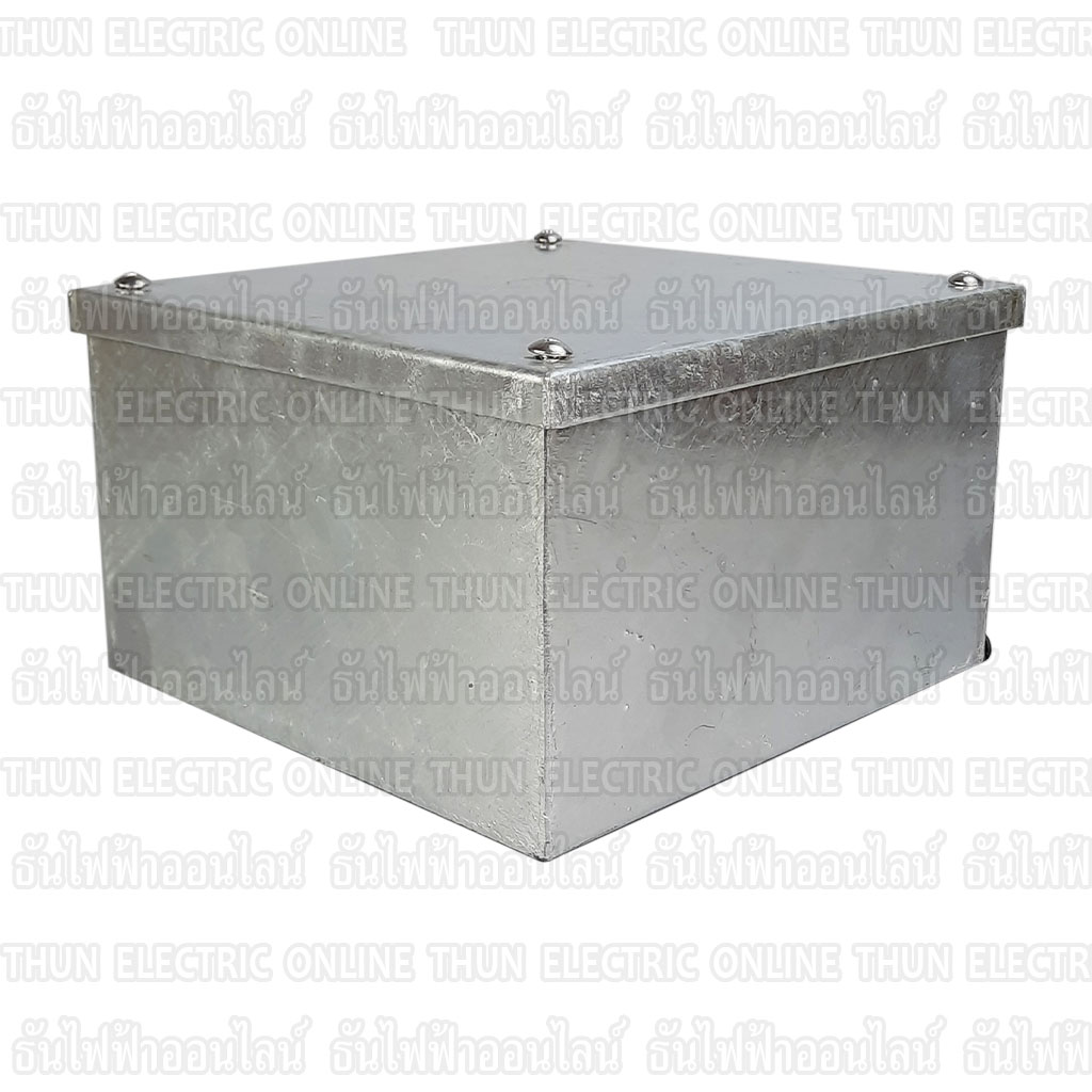 KJL KBXG 008 (A) พูลบ๊อกซ์ ชุบกัลวาไนซ์ 25x25x15 cm. เหล็กหนา 2.0 mm ...