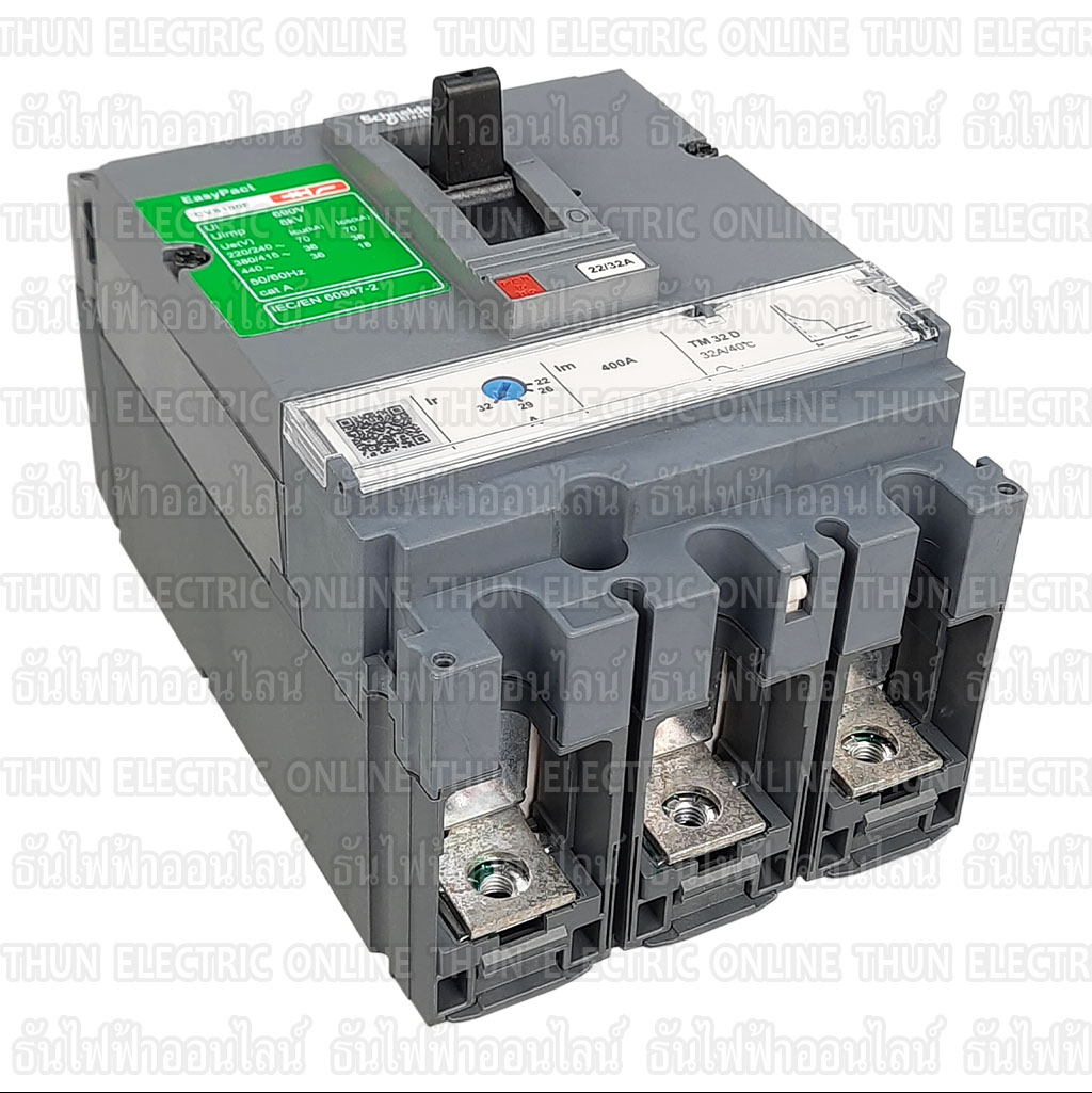 Schneider LV510332 เบรกเกอร์ MCCB CVS100F TM32D 3P3D 32A 36kA 380/415V ...